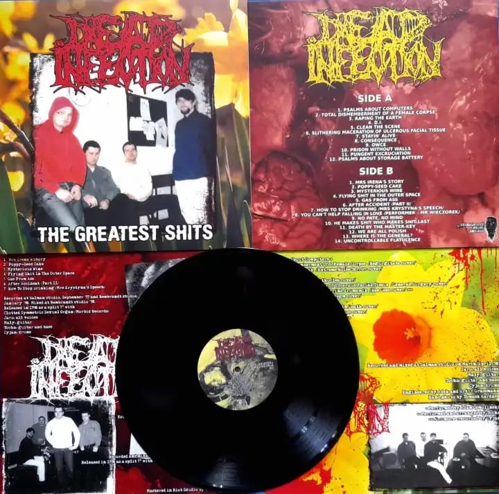 Dead Infection - The Greatest Shits (Vinyl) — Gore House Productions