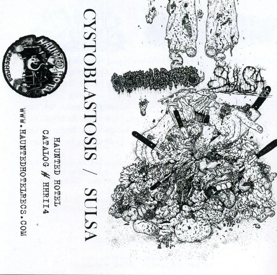 Cystoblastosis - Sulsa - Split (Cassette) — Gore House Productions