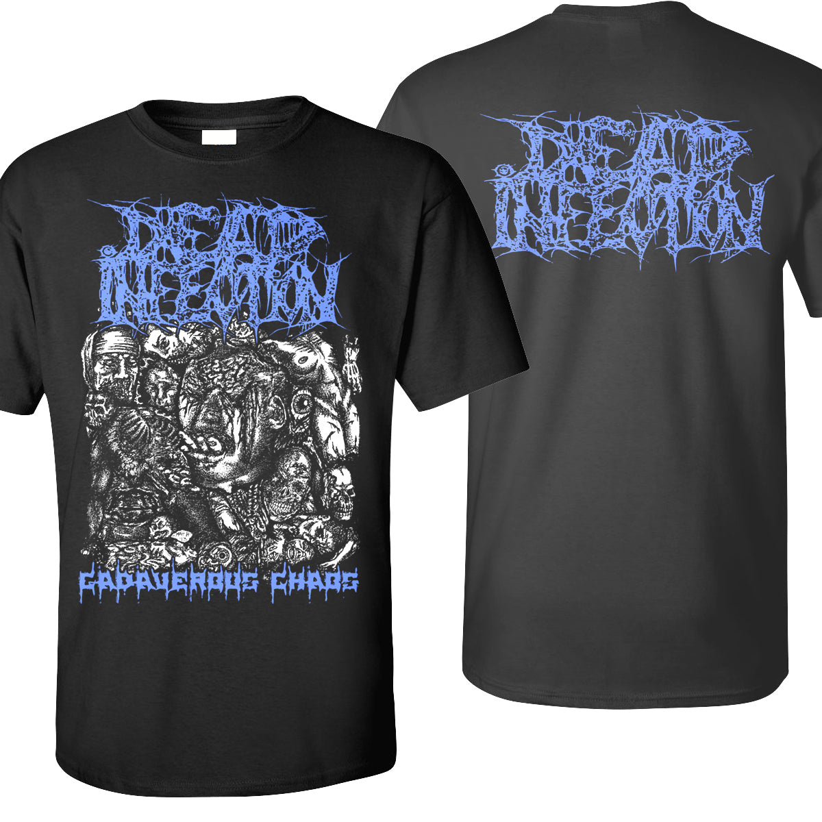 Dead Infection - Cadaverous Chaos (T-Shirt) — Gore House Productions