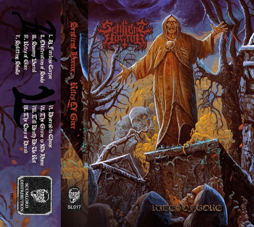 Sentient Horror - Rites of Gore (Cassette) — Gore House Productions