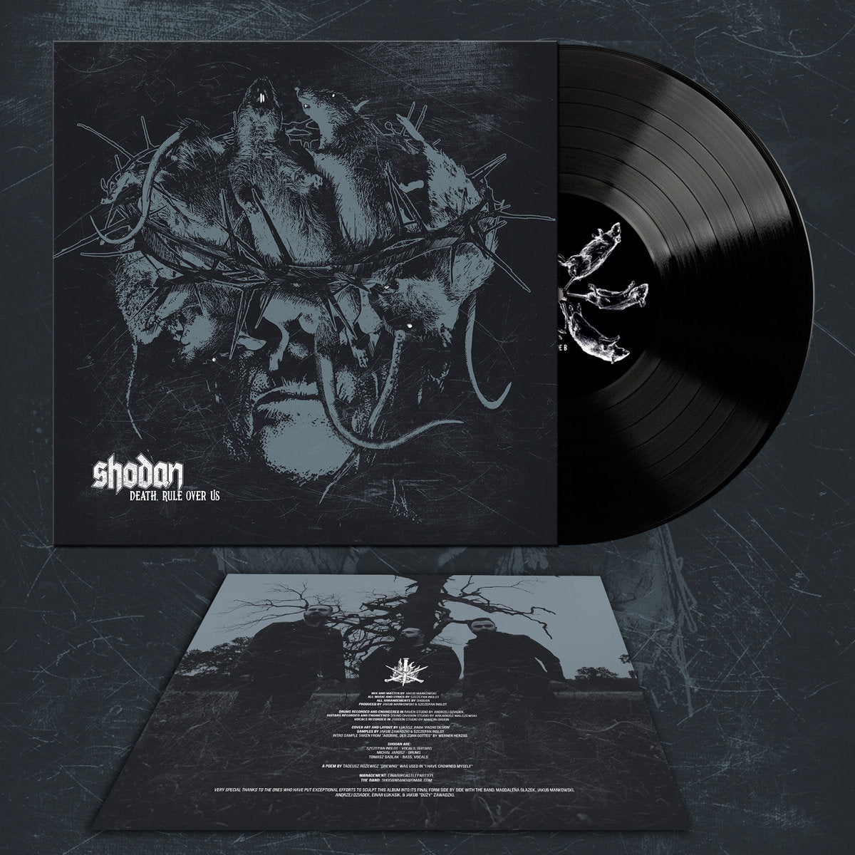 Shodan - Death, Rule Over Us (Vinyl) — Gore House Productions