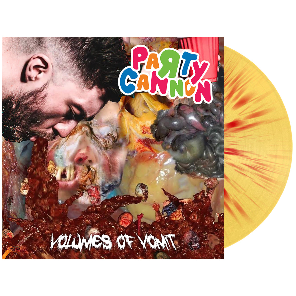 Party Cannon - Volumes of Vomit (Vinyl) — Gore House Productions